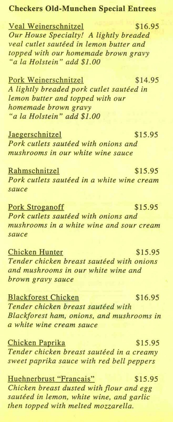 Checkers Old Munchen Coupon, Discount & Menu - 2209 E Atlantic Blvd ...